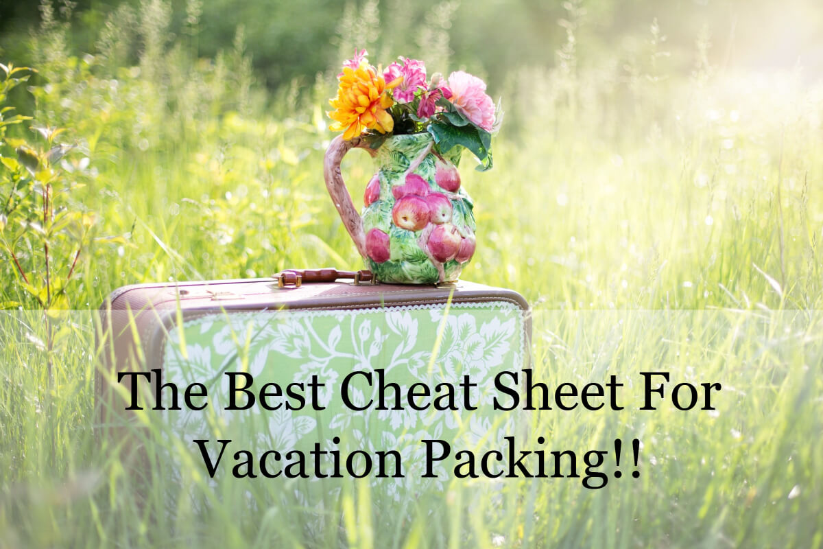 The Best Cheat Sheet For Vacation Packing!! - Heart of the Matter ...