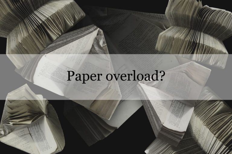 Paper overload? - Heart of the Matter Professional Organizing