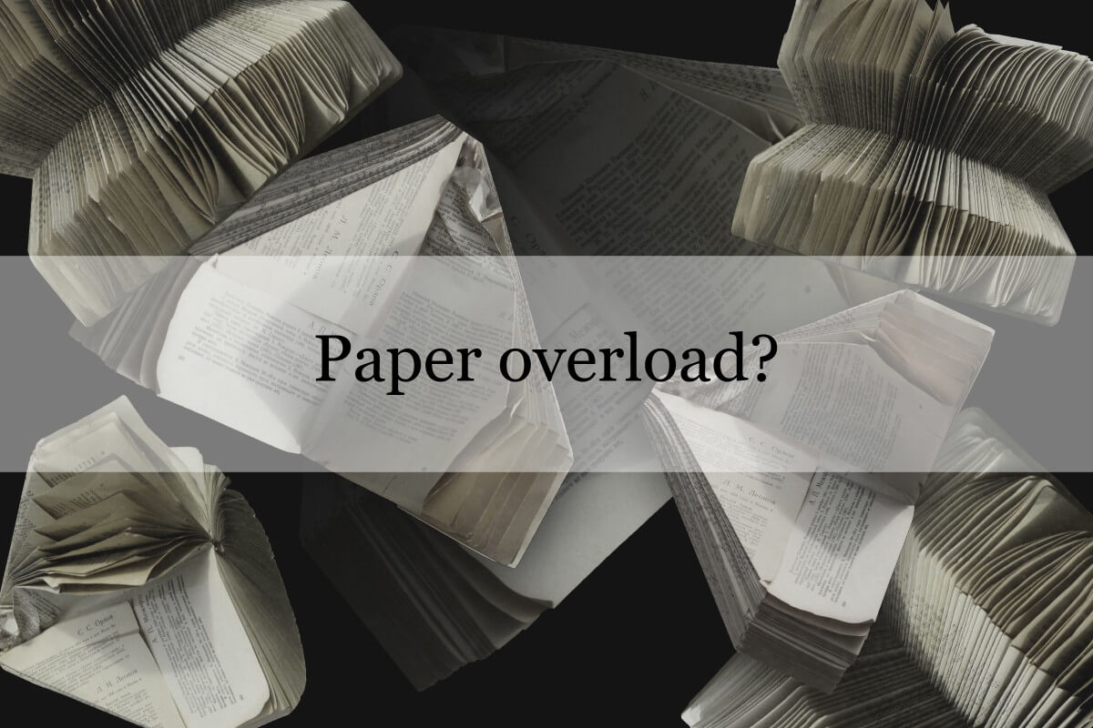 Paper overload? - Heart of The Matter Professional Organizing